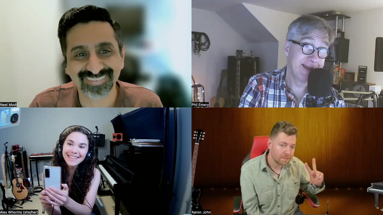 Collaboration tips with Alex Whorms and Aaron John - Song Talk Radio